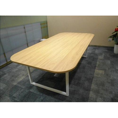 Jual Meja meeting minimalis / meja rapat 6 orang / meja rapat kaki besi ...