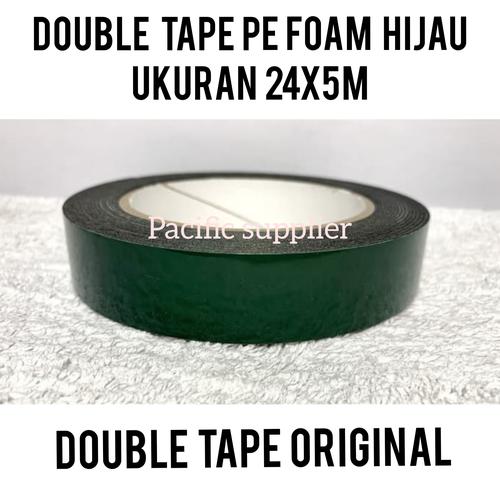 Jual Double Tape Pe Foam Hijau/Double Tape Original/Dobel tip - Jakarta ...