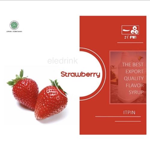 Jual ITPIN 2.5kg Syrup Strawberry Premium | Rasa Strowberi - Strawberry ...