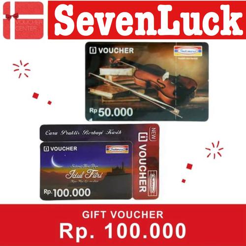 Jual Voucher Fisik Indomaret 100 ribu - Jakarta Barat - Sevenluck ...