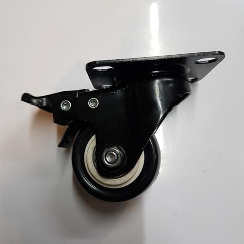 Jual Roda Rak Pu hitam 2 inch (muter+rem) - Jakarta Barat - Jaya Sakti ...