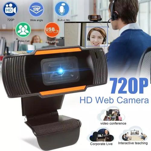 Jual Webcam HD 720p Autofocus PC Laptop Desktop Camera Live Streaming ...