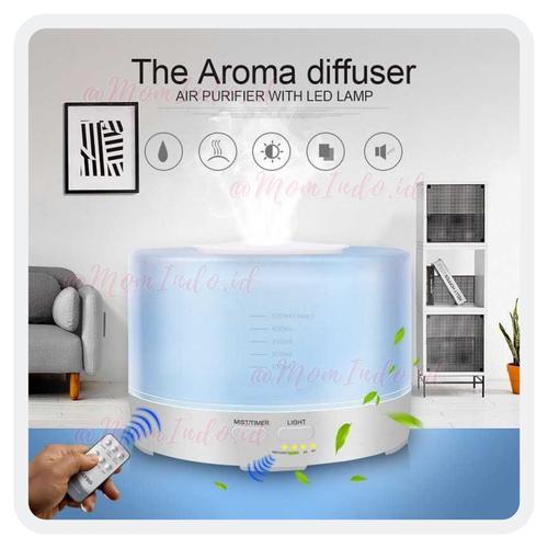 Jual 500ml 7 Color Humidifier Diffuser Difuser Aromaterapi Aromatherapy ...