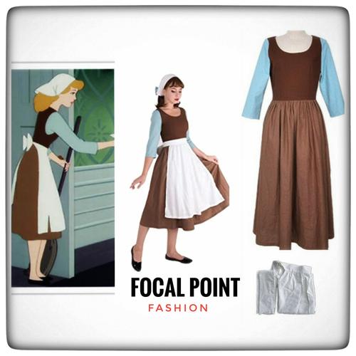 Jual kostum cinderella pembantu dewasa maid belle disney princess ...