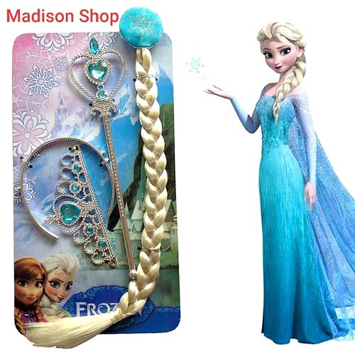 Promo Rambut Mahkota Crown Elsa Kostum Frozen 2 Hadiah Kado Ultah Anak ...