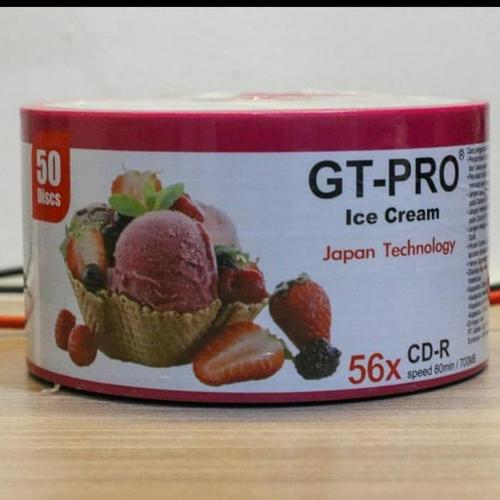 Jual CD-R GT-Pro ICE CREAM (50pcs/pack) - Kota Surabaya - MC Shopz ...