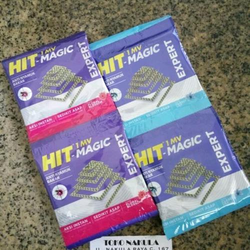 Jual Obat Nyamuk Bakar HIT Magic Expert Piramida Isi 10 Lembar - Floral ...