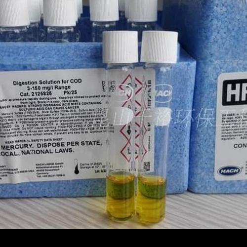 Jual HACH 2125825 COD Reagent Digestion Vials low range 25pk - Jakarta ...