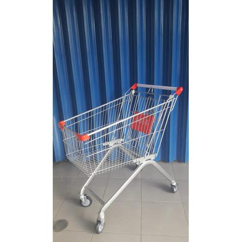 Jual Troli Minimarket 100 Liter . Shopping Trolley . Troli Belanja ...