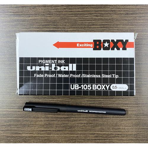 Jual Ballpoint Boxy Uniball UB-105 - Jakarta Utara - Toko Agung Permai ...