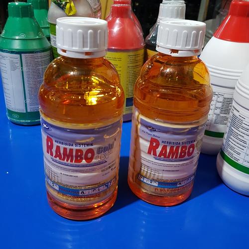 Jual HERBISIDA / RACUN / OBAT RUMPUT SISTEMIK DOSIS TINGGI RAMBO 1 ltr ...