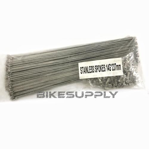 Jual Jari Jari Ruji Sepeda Stainless Spokes 72 Pcs Chrome 237 mm (Velg ...