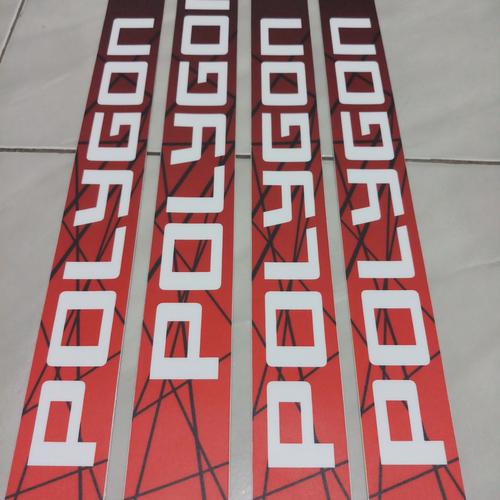 Jual Decal sticker downtube frame bawah sepeda polygon MTB DH - Kab ...