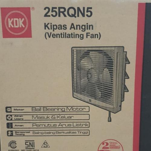 Jual KDK Exhaust Fan 10 Inch 25RQN5 Ventilating KDK 25 RQN 5 10Inch ...