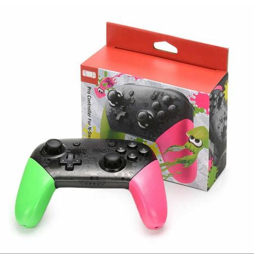 Jual Stick Pro Controller Wireless Nintendo Switch SPLATOON 2 EDITION ...