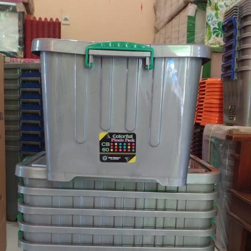 Jual Container box 60 liter mpw by gojek dan grab - Abu-abu - Kota ...