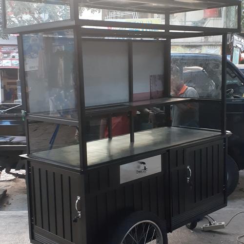 Jual roda gerobak istimewa alumunium brown/ thai tea boba - Kota ...
