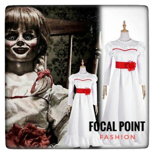 Jual kostum-annabelle-dewasa-adult-halloween-costume - XL - Kab. Deli ...