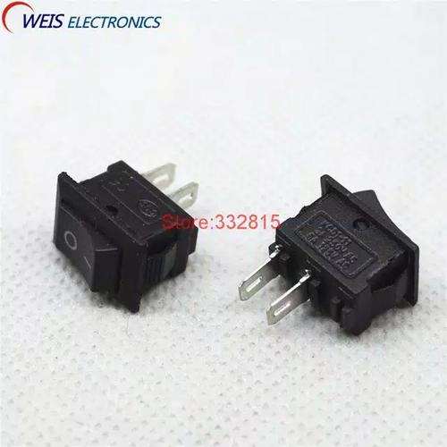 Jual Saklar 2 pin Hitam / Rocker switch 2 pin segi hitam ( switch hitam ...