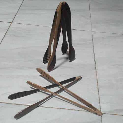 Jual penjepit makanan / capitan makanan kayu / capit makanan / wooden ...