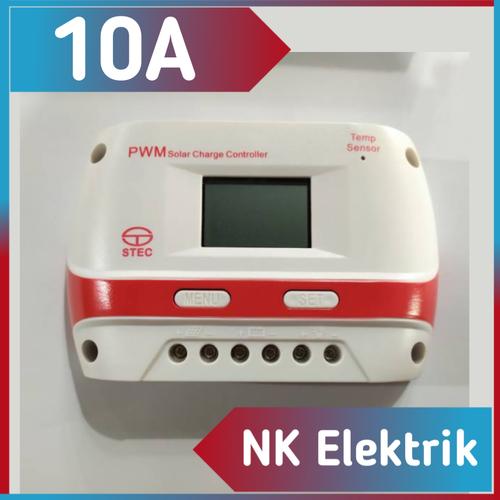 Jual Solar Charge Controller panel surya 10A PWM / BCR / SCC STEC ...