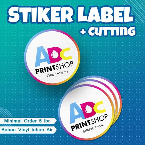 Jual Stiker Label Bahan Vinyl Print & Cut - Kota Surabaya - ADC ...