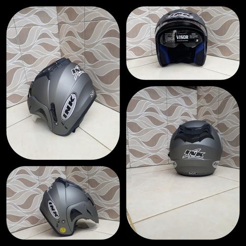 Jual HELM BASIC INK DOUBLE VISOR T1 - Orange - Kota Surabaya - NETWORK ...