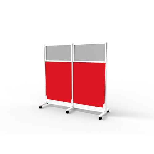 Jual Sekat pembatas ruangan kantor / panel pembatas ruangan dengan roda ...