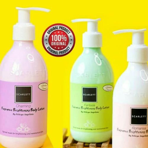 Jual SCARLET Lotion / Hand Body Scarlet / Whitening Lotion Scarlet ...