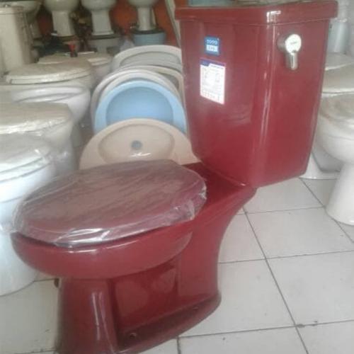 Jual closet duduk Toto CW 516 S warna merah maroon - Jakarta Selatan ...