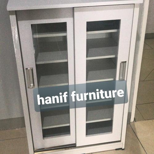 Jual rak sepatu pintu sliding kaca - Jakarta Timur - hanif furniture ...