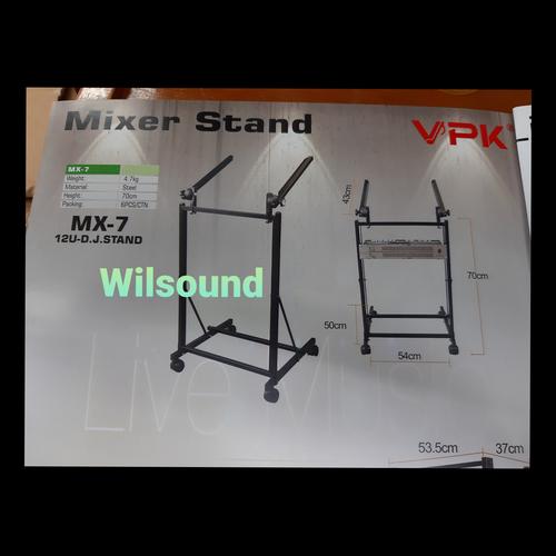 Jual RAK MIXER AUDIO 12U MX 7 (12U D.J .stand) material steel - Jakarta ...