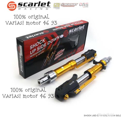 Jual Shock new nmax 2020 shock depan new nmax original scarlet ...