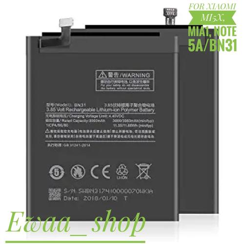Jual BATERAI BATRE BATTERY XIAOMI REDMI NOTE 5A/BN31 ,MI5X ORIGINAL 100 ...