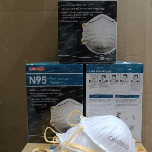 Jual Masker N95 Particulate Respirator / Masker N95 Onemed / Covid ...