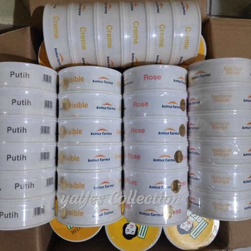 Jual Bedak TABUR marcks marck mark powder putih rose cream invisible ...