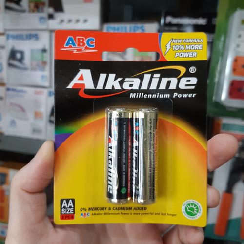 Jual BATERAI AA ABC ALKALINE / BATRE A2/ BATTERY AA ABC ALKALINE - Kota ...