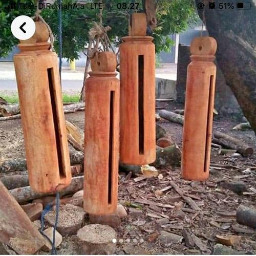 Jual kentongan kayu .kentongan pos ronda - Kab. Jepara - mebelonliner ...