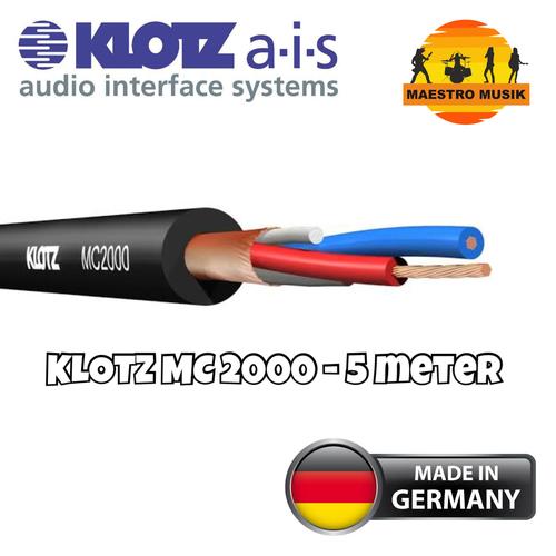 Jual ECERAN 5 meter - KLOTZ MC 2000 cable microphone - made in germany - Kota Surabaya ...