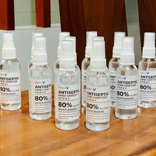 Jual Antiseptic Hand Sanitizer Spray (liquid) 80% 60ml - Kota Medan ...