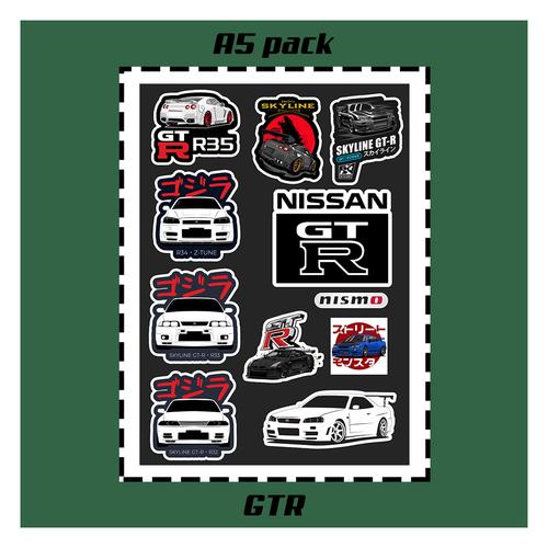 Jual Stiker / Sticker Vinyl A5 Nissan GTR Toyota Supra Mazda RX 7 ...