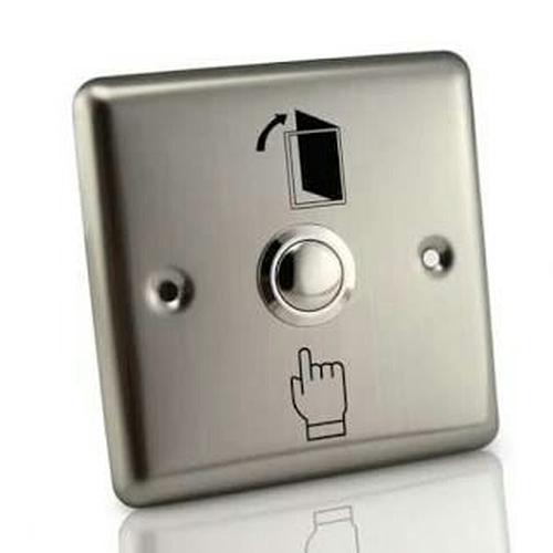 Jual metal exit stainless steel push button tombol keluar akses access ...