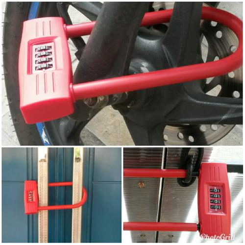 Jual GEMBOK PAKAI PASWORD PIN. UKURAN BESAR. BAHAN BAJA TEBAL ...