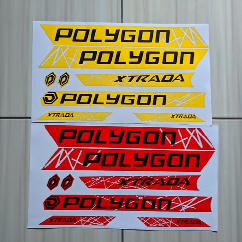Promo Stiker Decal Sepeda Polygon Xtrada - Kab. Kudus - WahyuAditya ...