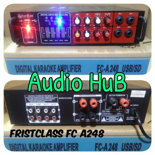 Jual AMPLIFIER FIRTSCLASS FC A 248 AMPLI FIRST CLASS FC A248 FCA248 ...
