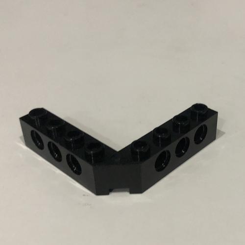 Jual Lego 32555 black technic brick 5x5 with right angle - Jakarta ...