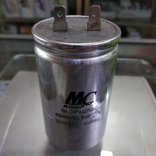 Jual Kapasitor Capacitor MC 8uF 8 mikro farad Tabung Aluminium 400V ...