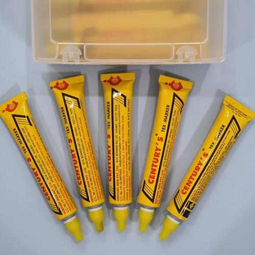 Jual MARKPEN CENTURY TEX MARKER / TEXTILE MARKER (YELLOW) - Kota ...