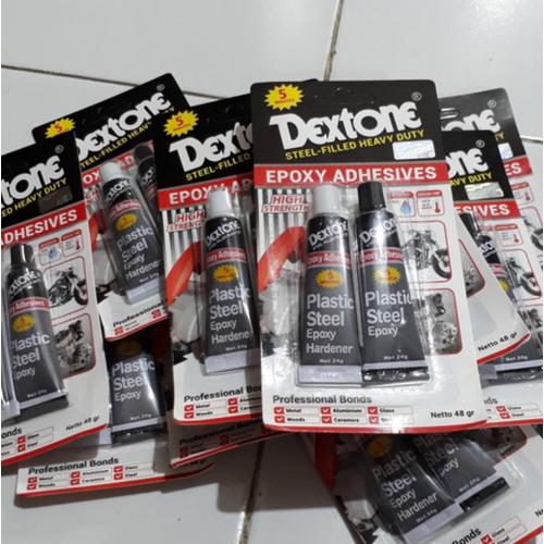 Jual Lem Besi / Lem Campur / lem epoxy / Serbaguna Dextone 5 Menit ...