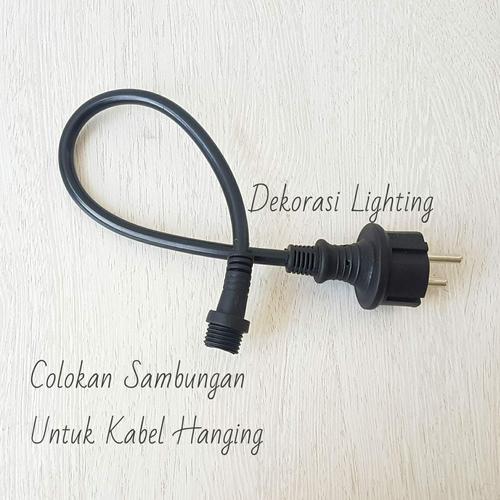 Jual Colokan sambungan untuk kabel hanging waterproof dekor - Jakarta ...